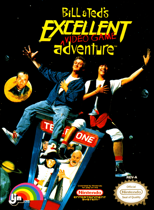 Bill & Ted's Excellent Video Game Adventure - nesroms.ru
