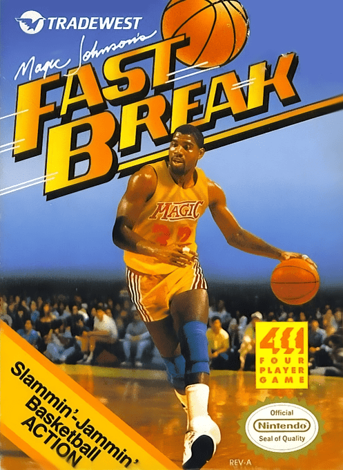 Magic Johnson's Fast Break - nesroms.ru